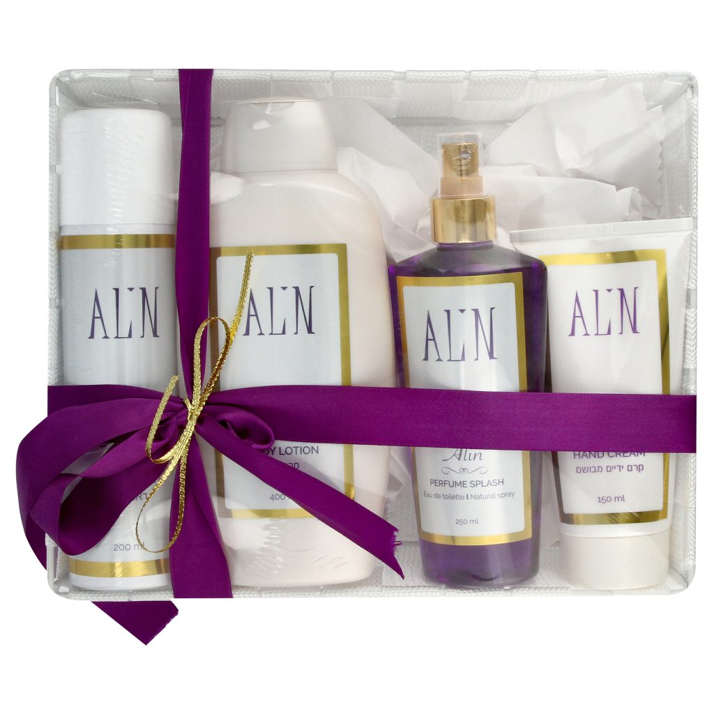 סלסלה+מבשם ALIN - ALIN אלין - מוצרי קוסמטיקה מתקדמים
