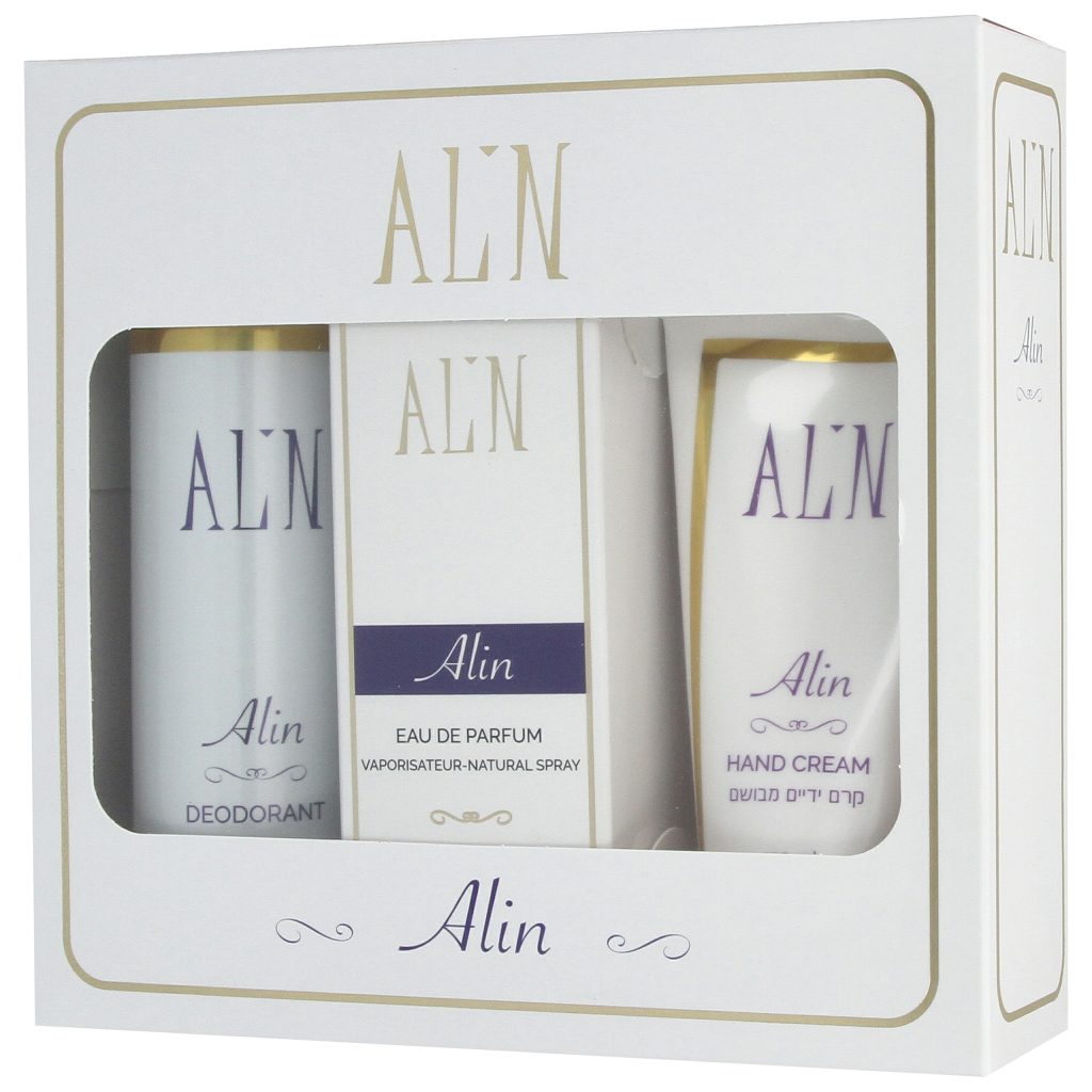 סט שלישיה+בושם ALIN - ALIN אלין - מוצרי קוסמטיקה מתקדמים