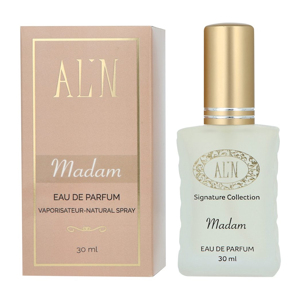 בושם א.ד.פ 30 מ"ל MADAM - ALIN אלין - מוצרי קוסמטיקה מתקדמים