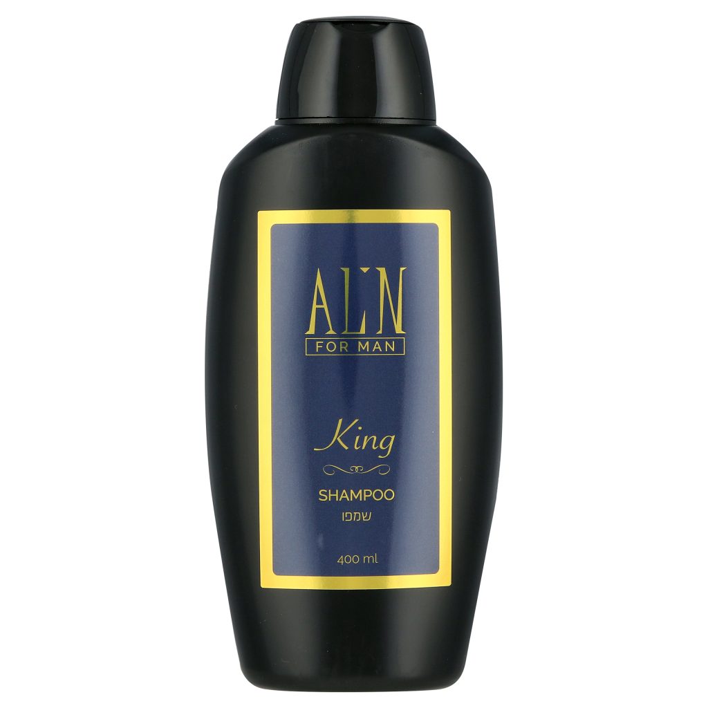 שמפו KING לגבר 400 מ"ל - ALIN אלין - מוצרי קוסמטיקה מתקדמים